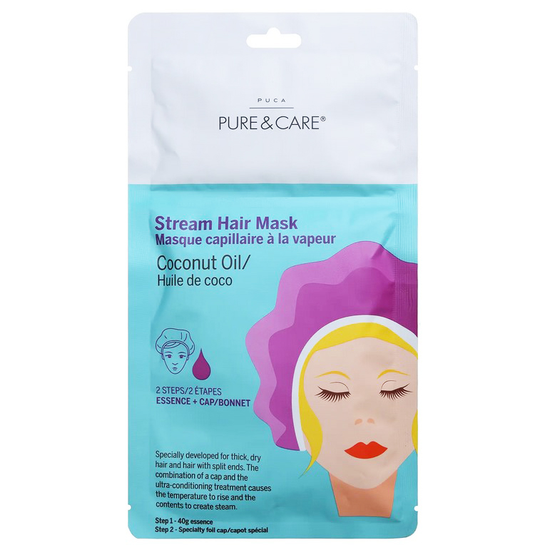 2 Step Steam Hair Mask Coconut Oil - Reinfann