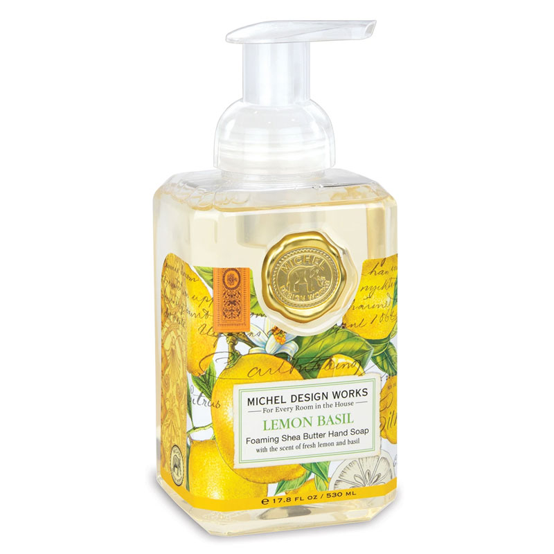 Foaming Shea Butter Hand Soap Lemon Basil - Reinfann