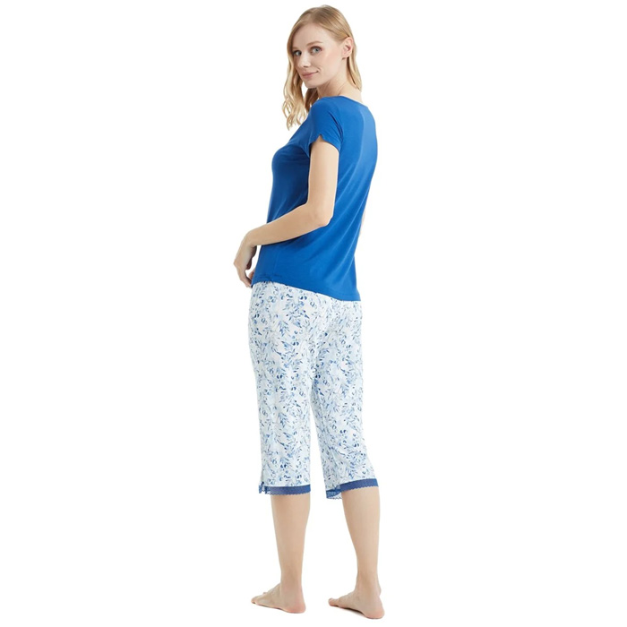 Capri Pyjamas 50777 Blue - Reinfann