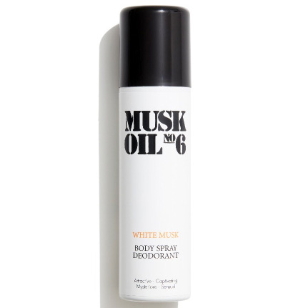 Musk Oil No. 6 White Musk Body Deodorant Spray - Reinfann