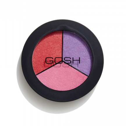 GOSH Trio Eyeshadow 23 Pink Sunset - Reinfann