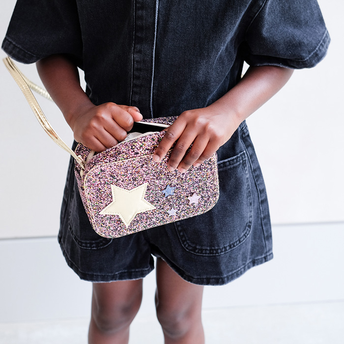 Glitter Star Hooray Akslataska til Børn - Reinfann