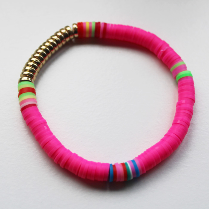 Summer Armband Pink & Gold - Reinfann