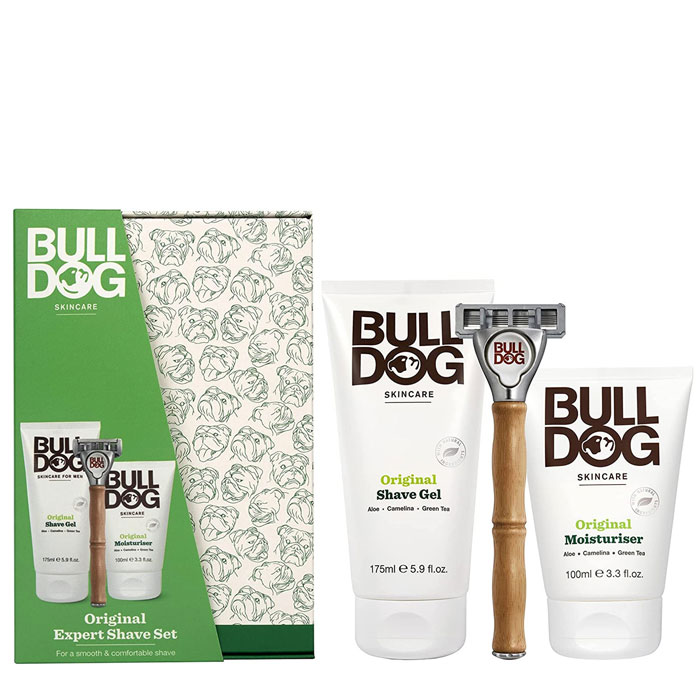 Bulldog Skincare Gávueskja Original Expert Shave Set - Reinfann