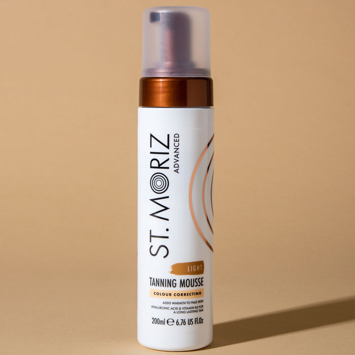 Advanced Colour Correct Tanning Mousse Light - Reinfann