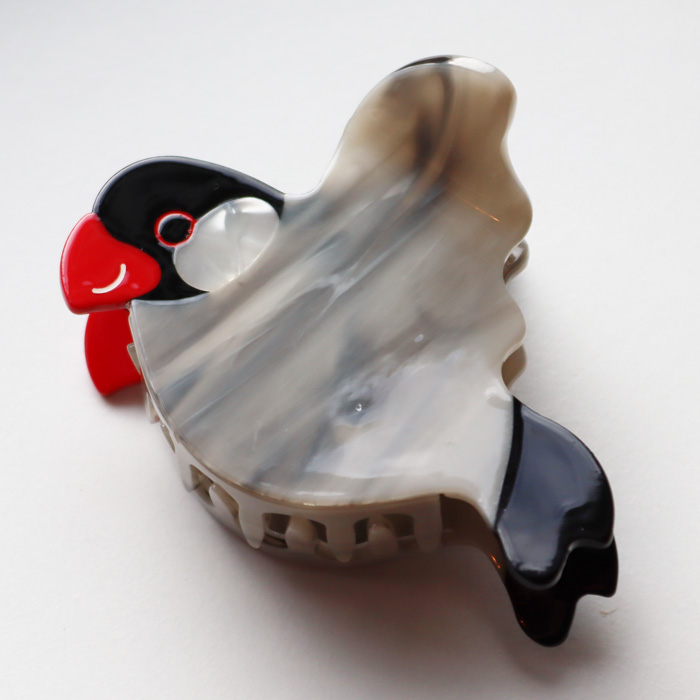 Fuglur Hárklemma Grá - Reinfann