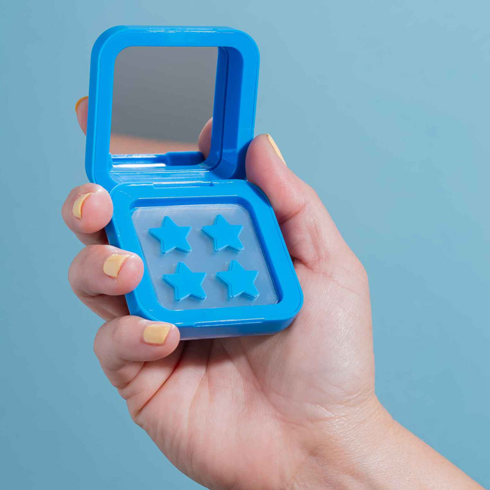 Anti-Pimples Patches Box Star Blue & Light Blue - Reinfann