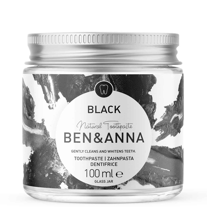 Natural Toothpaste Krukka Black - Reinfann