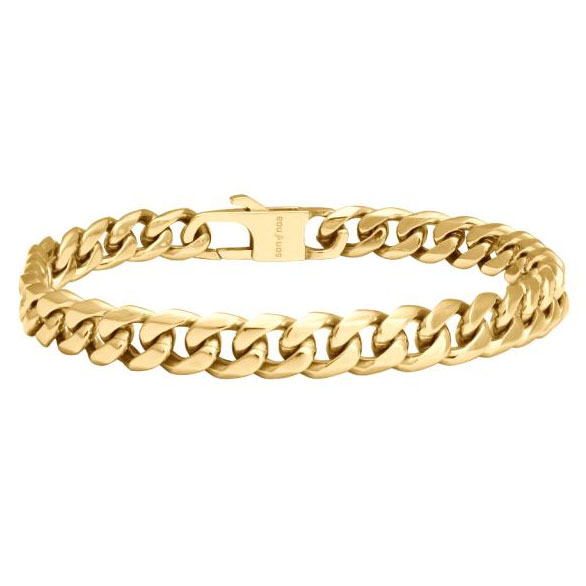 Panser Facet Armband Gylt Stál - Reinfann